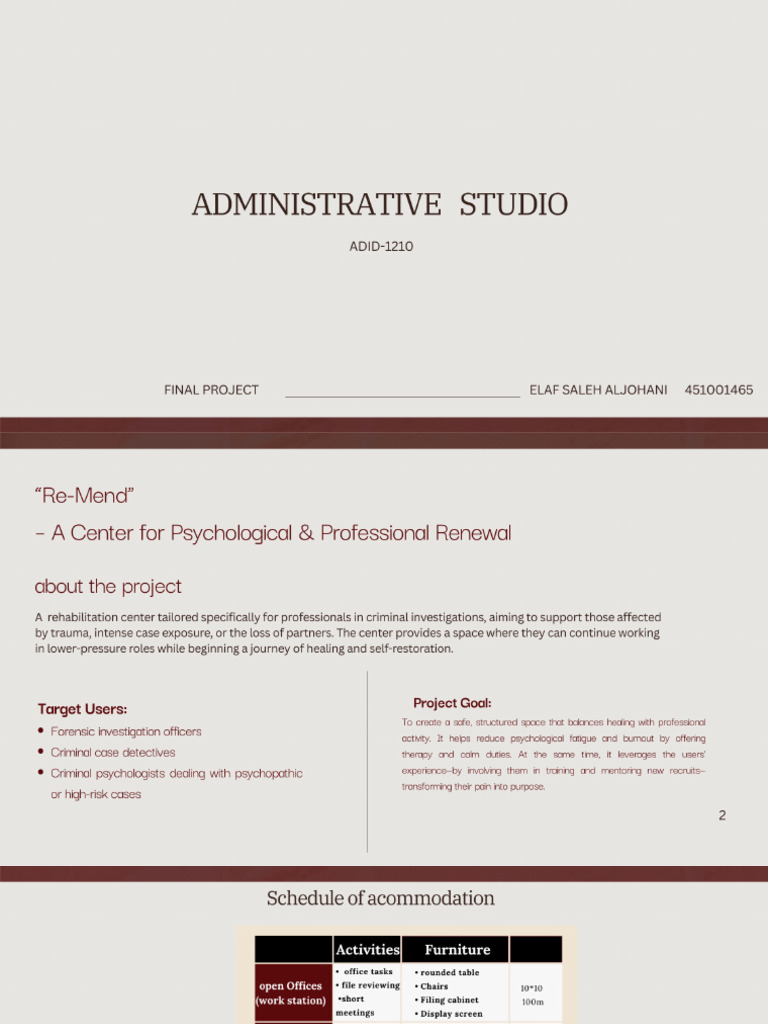 Final Submission Studio | PDF