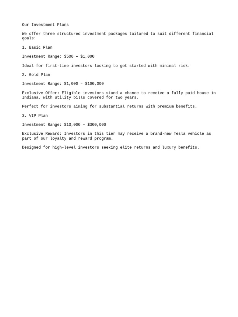 Investment Package 250707 191321 | PDF