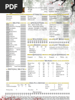 LOTRO Warden Gambit Cheat Sheet | PDF | Military Science | Leisure