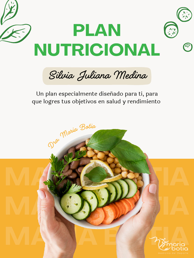 Plan Nutricional Personalizado para Salud | PDF | Nutrición | Dieta y ...