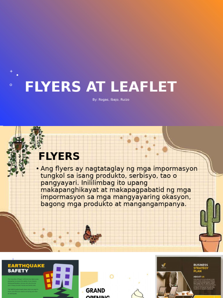 Flyers at Leaflet | PDF