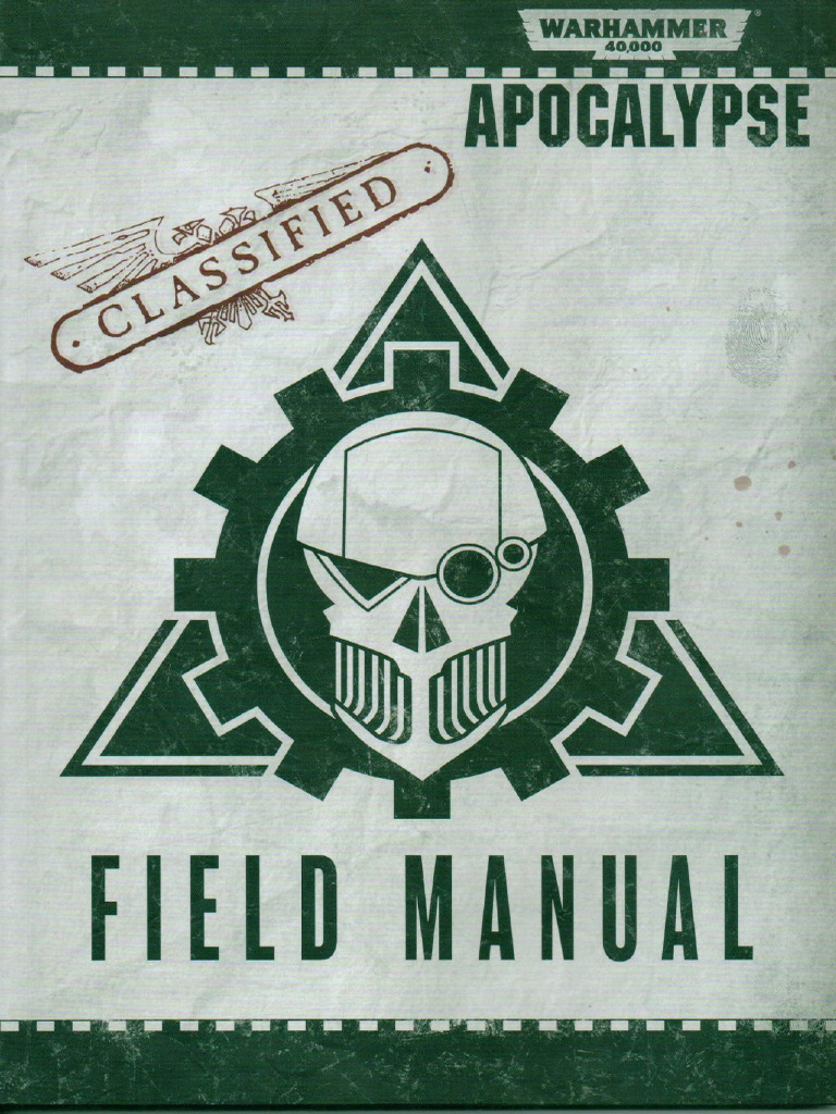 40k Apocalypse Field Manual | PDF