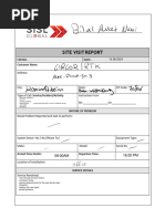 Visit Report Template | PDF