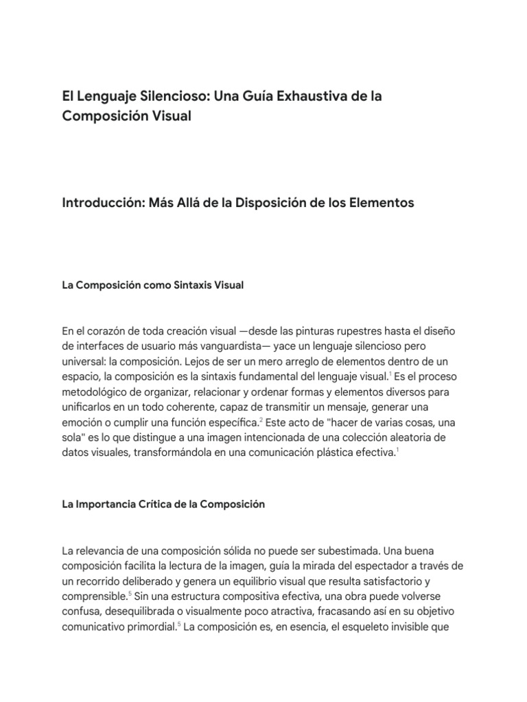 Guía de Composición Visual Efectiva | PDF | Color | Composición (artes ...