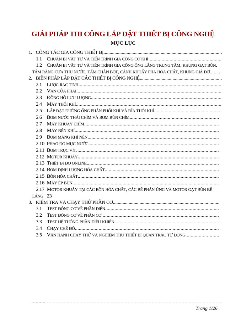 C. Bpthi Cong Lap Dat TB Cong Nghe | PDF