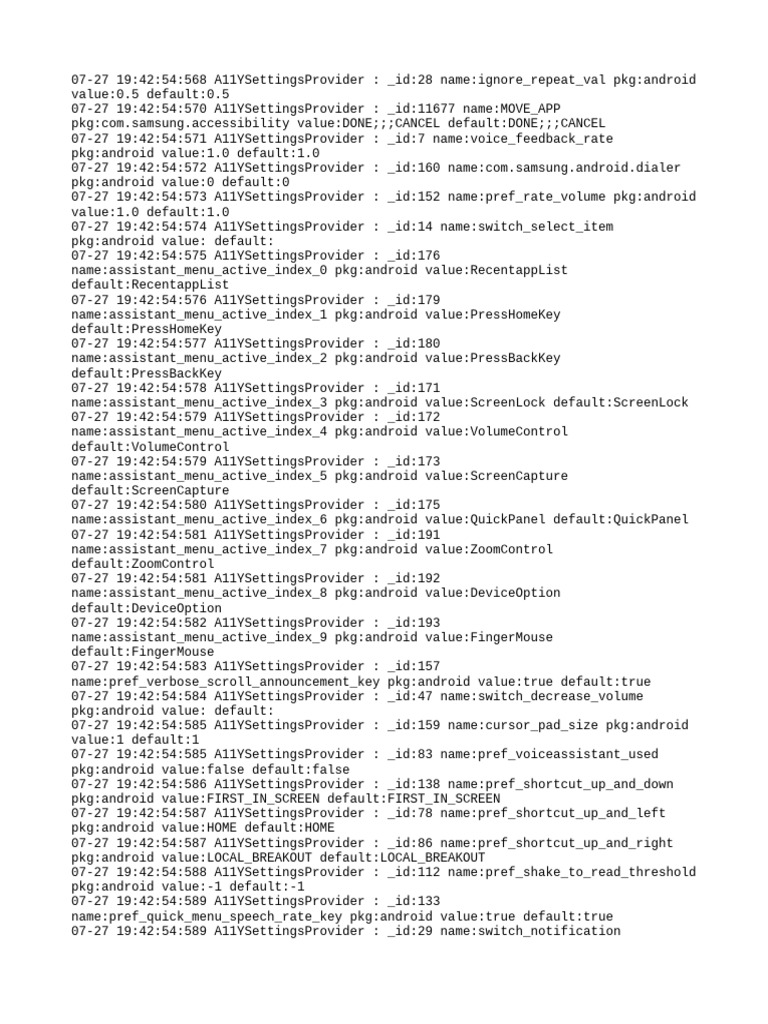 A11yprovider Log | PDF | Portable Computers | Thin Clients
