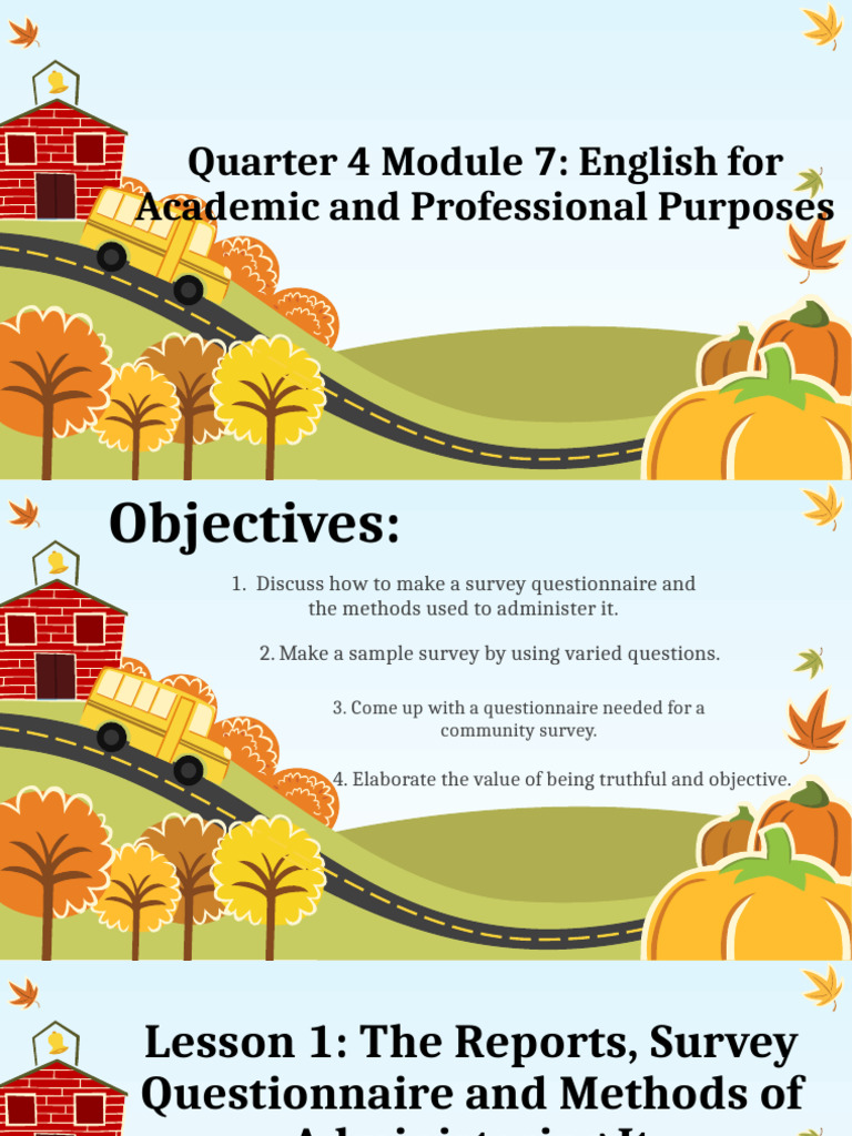 EAPP Module 7 Lesson 1 2 | PDF | Survey Methodology | Questionnaire