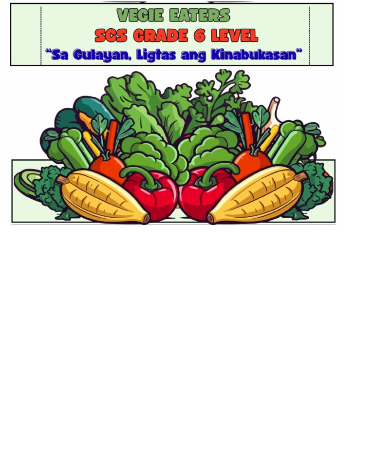 Nutrition Month 2025 Grade 6 Headdress (1) | PDF
