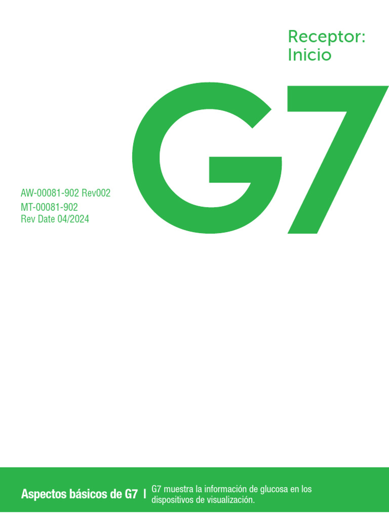 G7 RX Start Here Guide | PDF | Sensor | Informática
