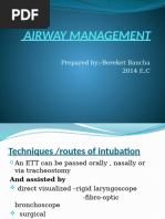 Intubation Check List | PDF
