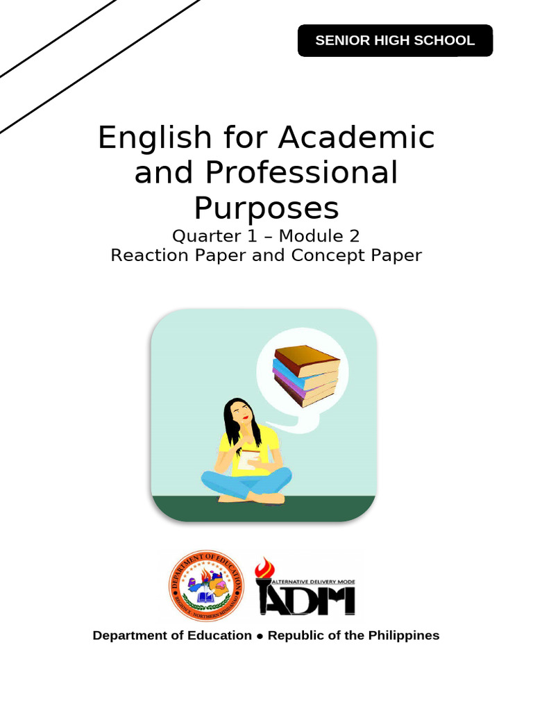 Writing Reaction and Concept Papers | PDF | Composition (Visual Arts ...