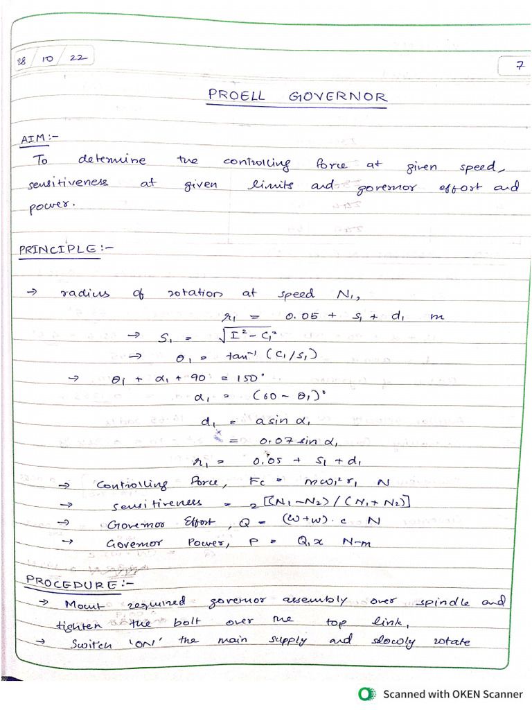Proell Governor | PDF