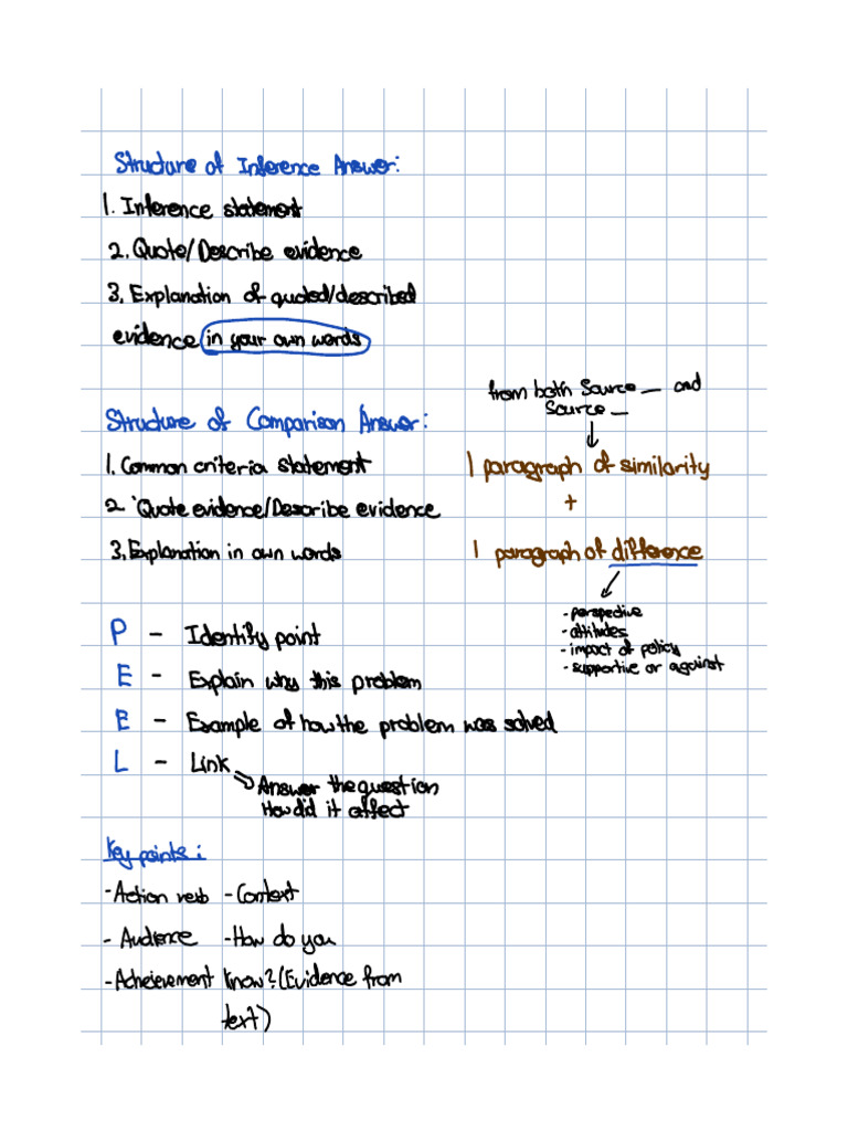 History and SS Answer Format | PDF