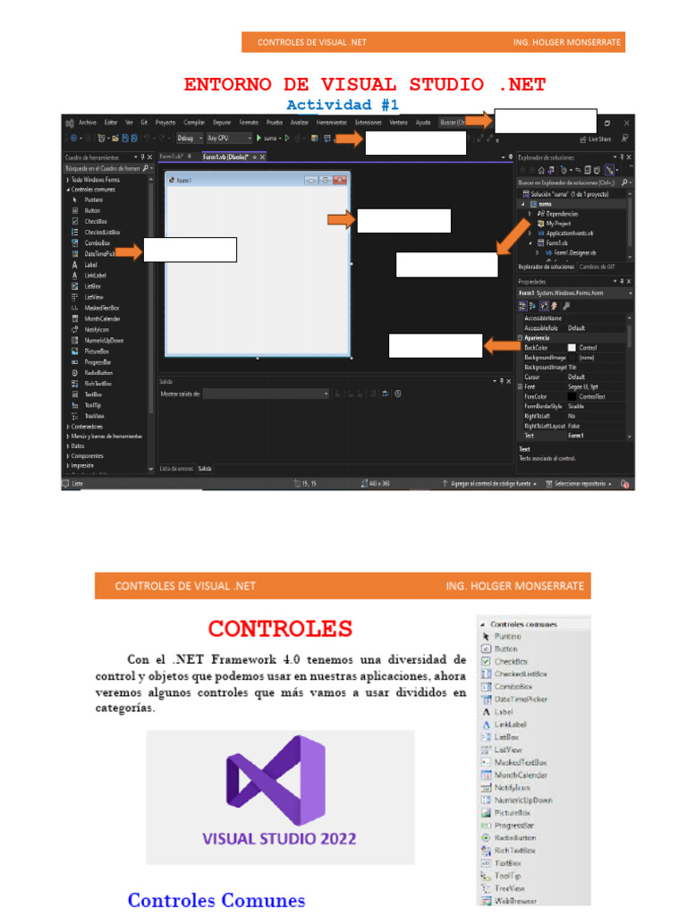 IIT Controles Comunes en Visual 13-08-2025 | PDF | Archivo de computadora | Informática