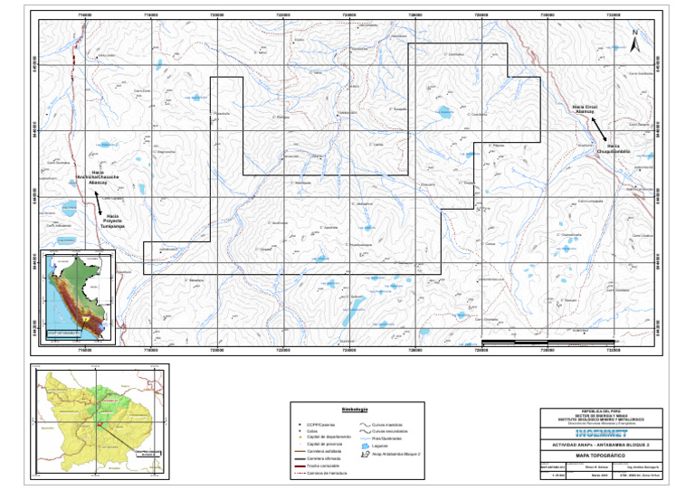 Anexo IV - Mapa Topográfico | PDF