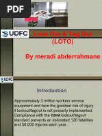 LOTO Training Presentation | PDF | Safety | Occupational Safety And Health