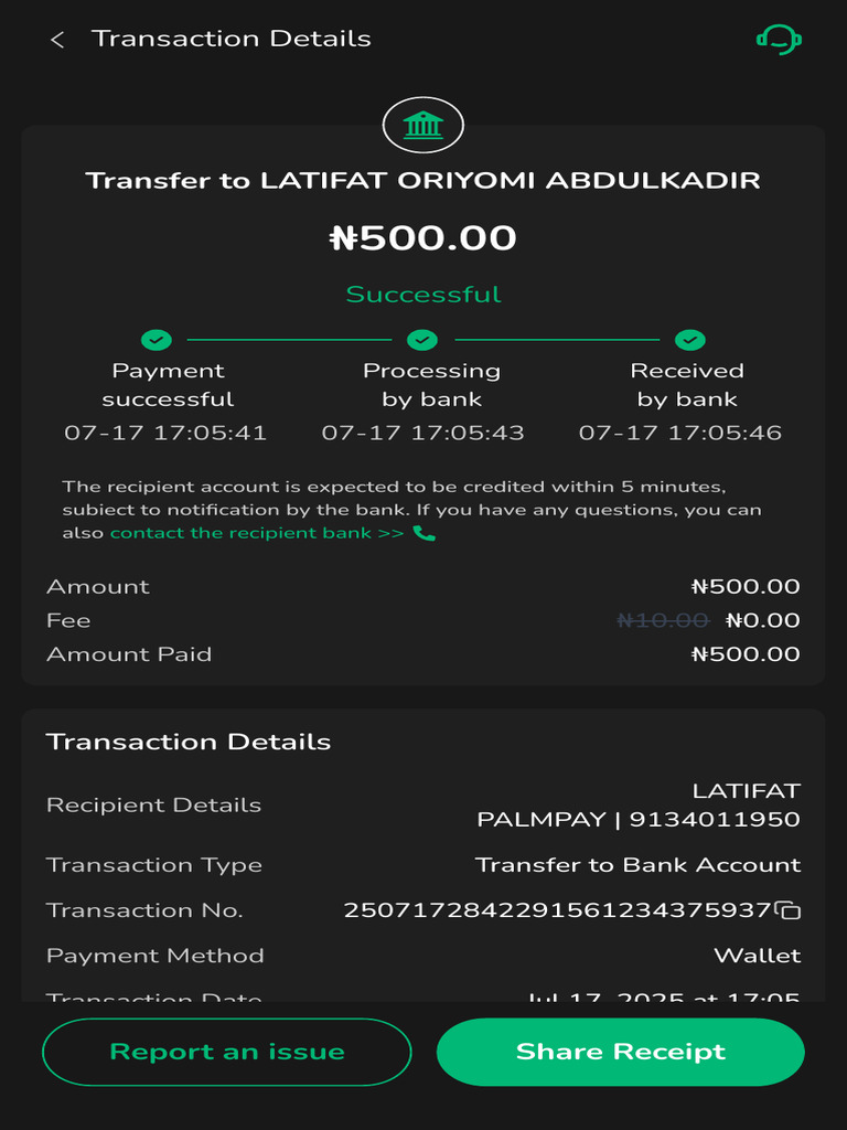 Transaction Details - SlipCraft | PDF