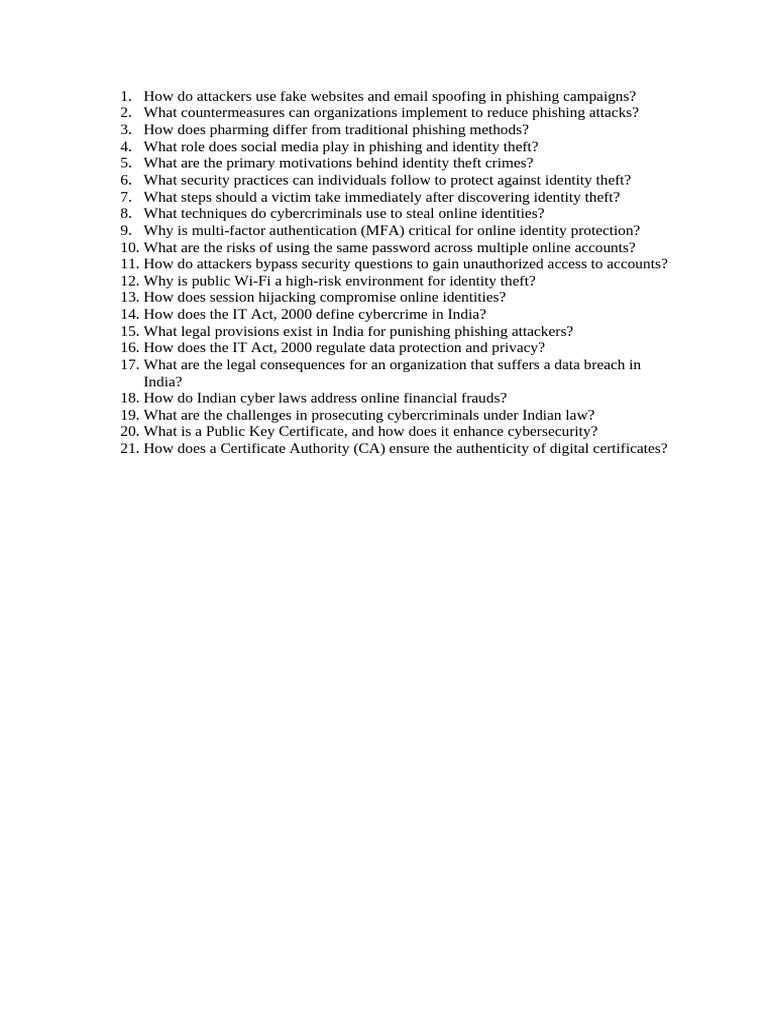 Unit 4 Sample Questions | PDF