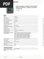 ComPacT NSX Circuit Breaker Specs | PDF | Alternating Current ...
