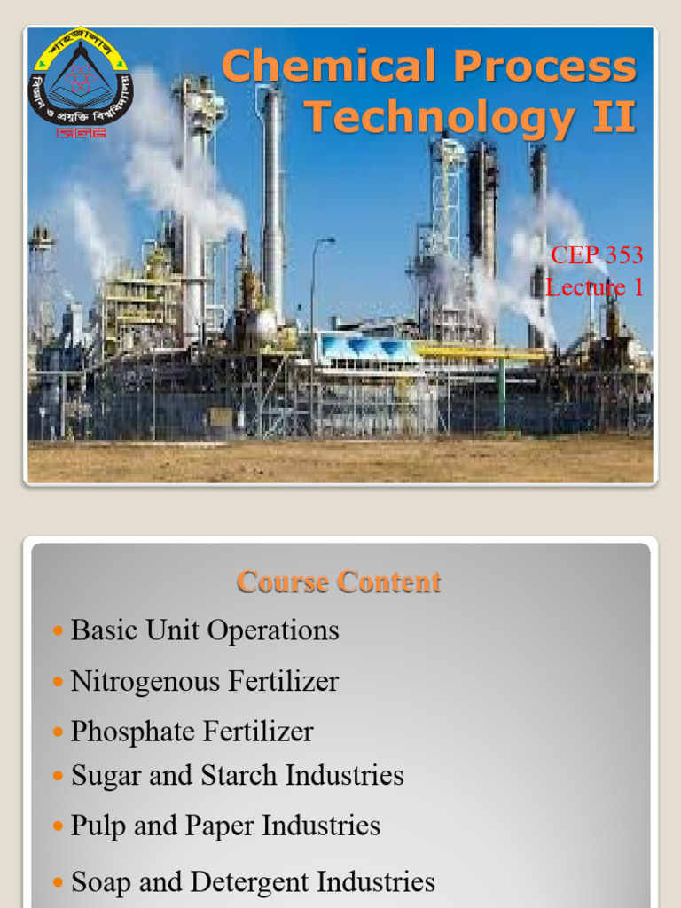 Lecture 1 Basic Unit Operation | PDF | Adsorption | Distillation