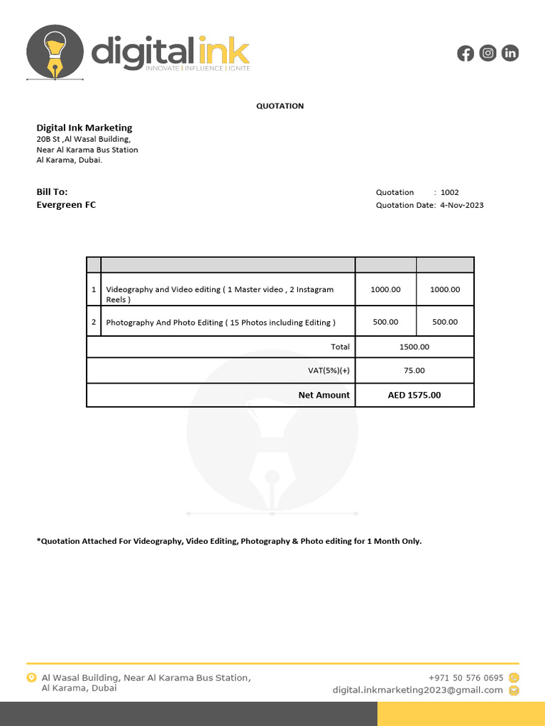 Evergreen Star Quotation 04122023 | PDF