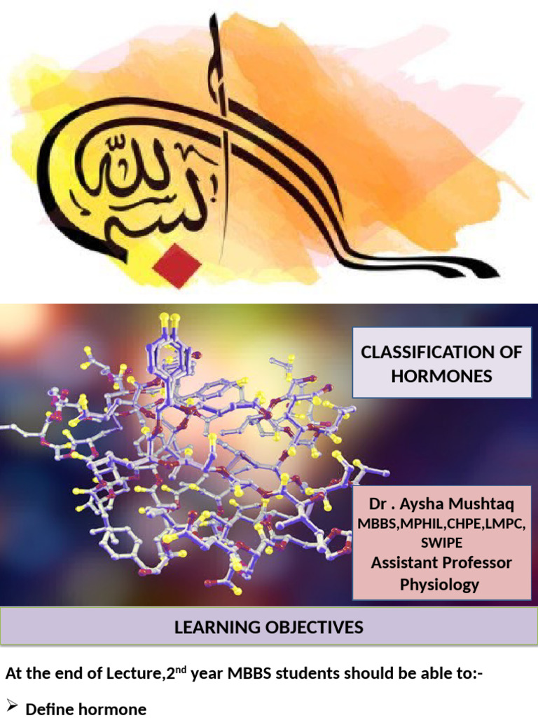 Hormone Classification and Mechanisms | PDF | Hormone | Neurochemistry