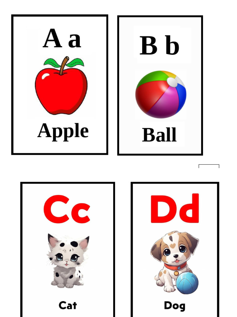 A To Z Flashcards | PDF