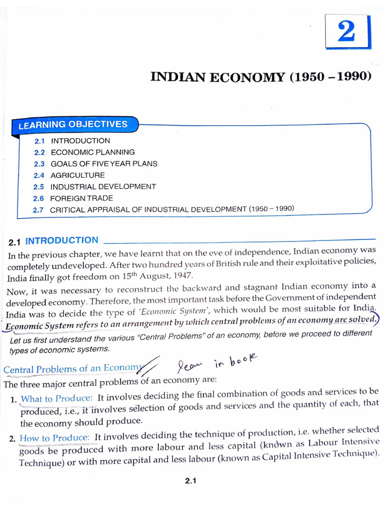 Indian Economy Reference Book | PDF