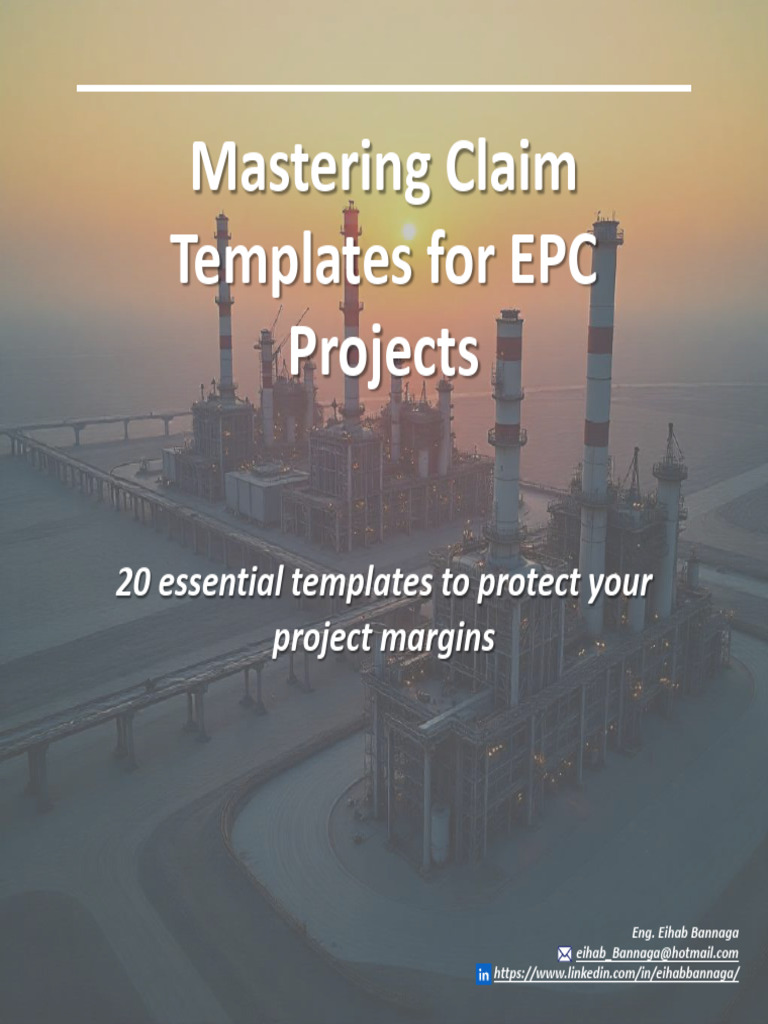 Mastering Claim Templates For EPC Projects | PDF