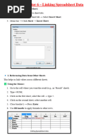 Linking Data in LibreOffice Calc | PDF | Hyperlink | Spreadsheet
