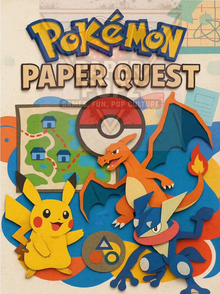 Pokemon Paper Quest (Cut Outs) | PDF