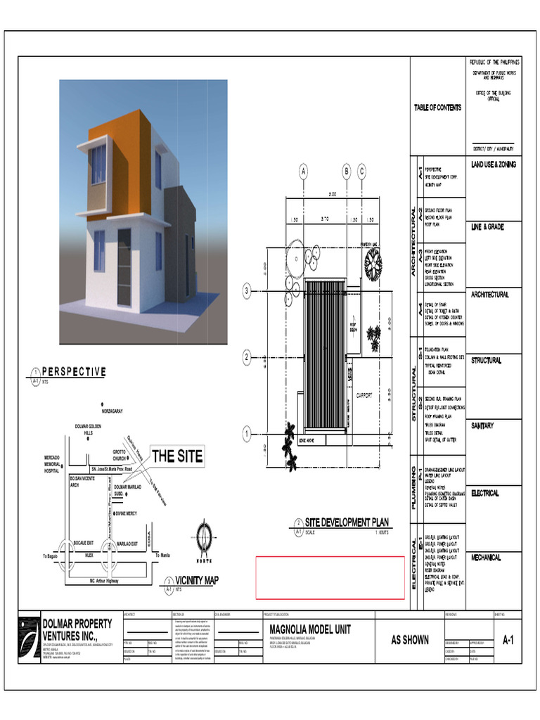 Magnolia Model Unit Plans | PDF | Civil Engineering