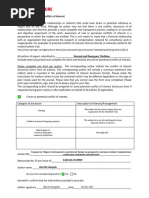 Declaration of Interest Statement Example | PDF | Career & Growth ...