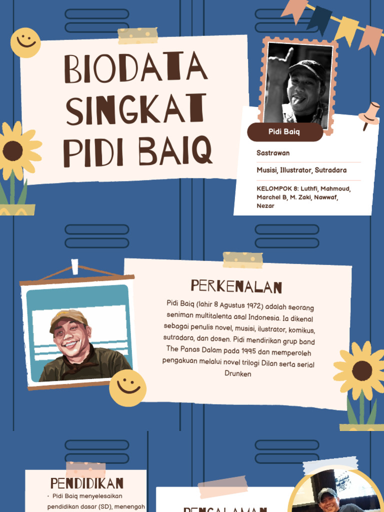 Pidi Baiq: Sastrawan Multitalenta Indonesia | PDF