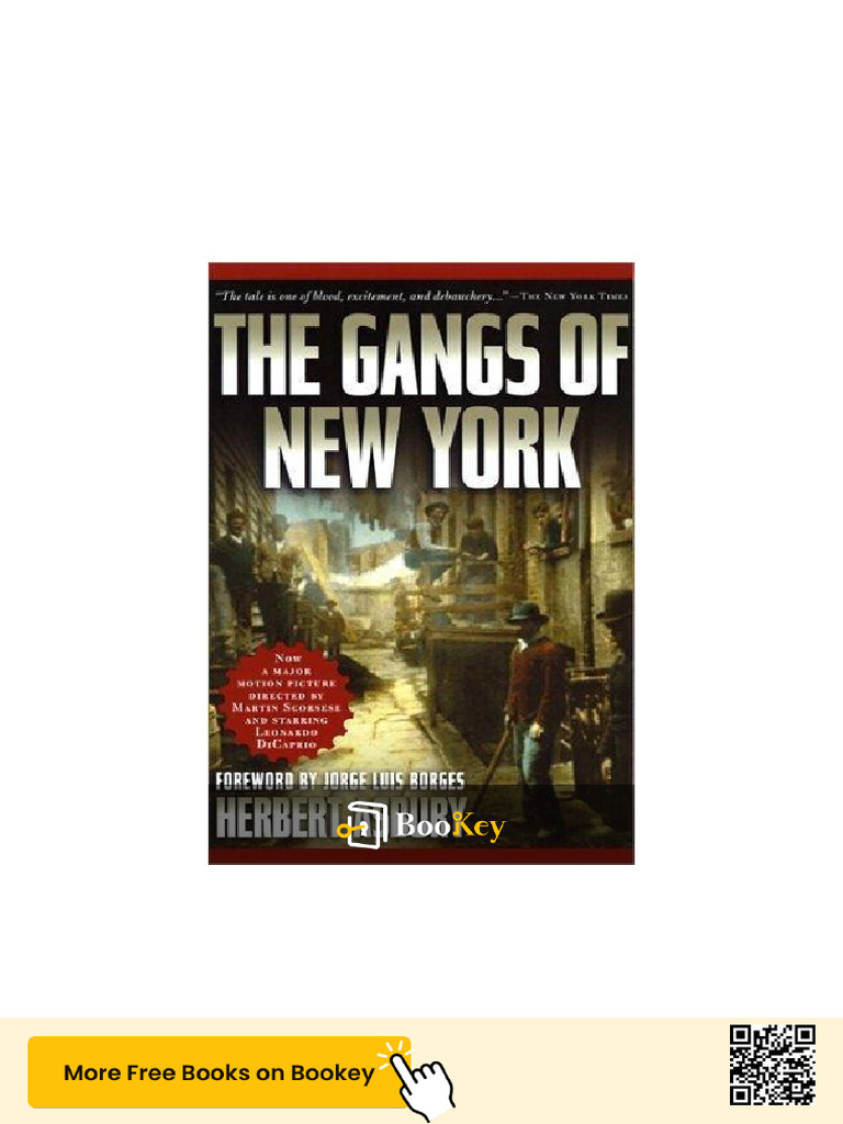 Gangs of New York: A Historical Overview | PDF | Gang | Bank Robbery