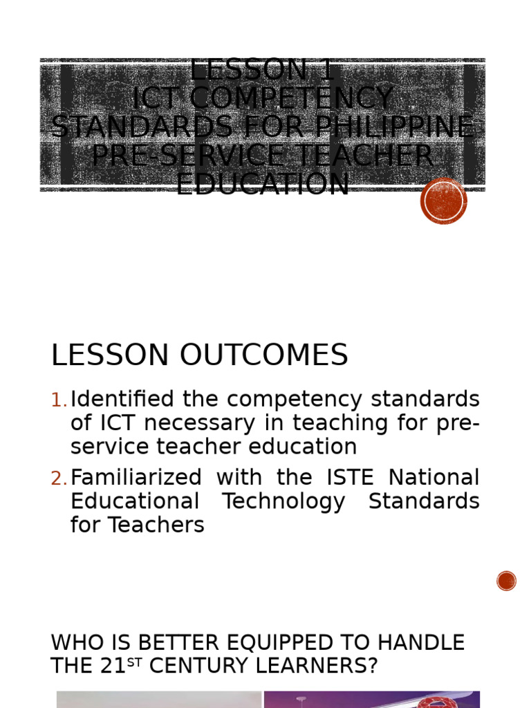 Ict Competency Standards | PDF | Educational Technology | Teachers