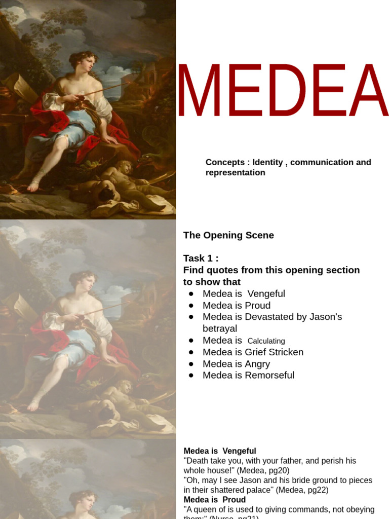 Medea Introductory Scene 3 | PDF