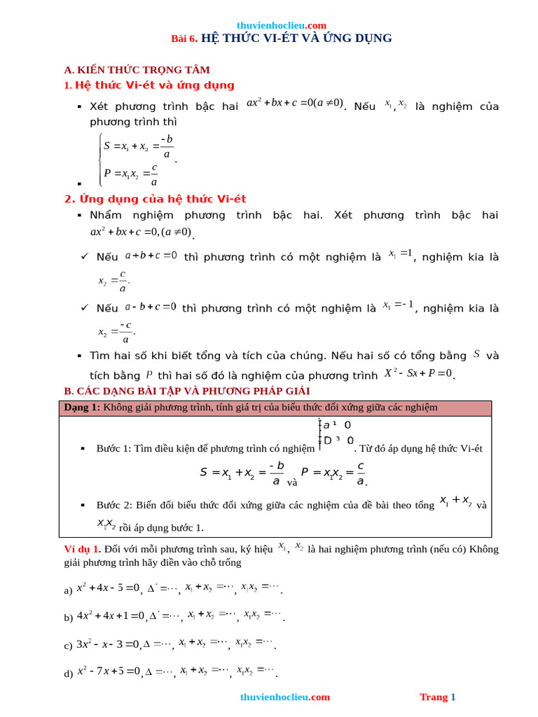 Viete | PDF