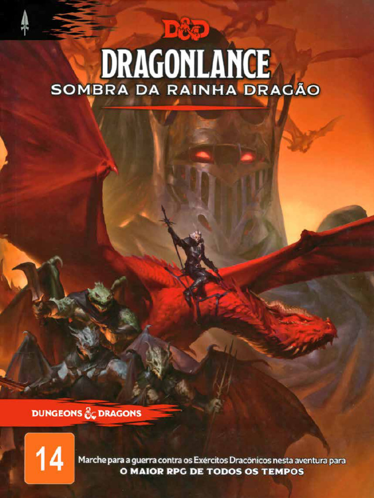 838806279 DnD 5e Dragonlance Sombra Da Rainha Dragao 100 DPI | PDF
