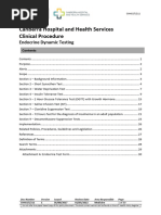 Acth Stimulation Testing Protocol Canine | PDF | Health Care | Medical ...