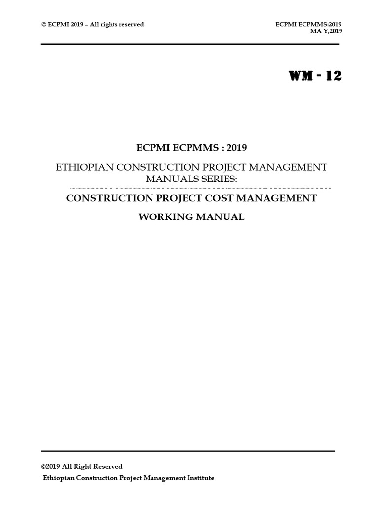 WM CPMM - 12 CPCMM | PDF | Business