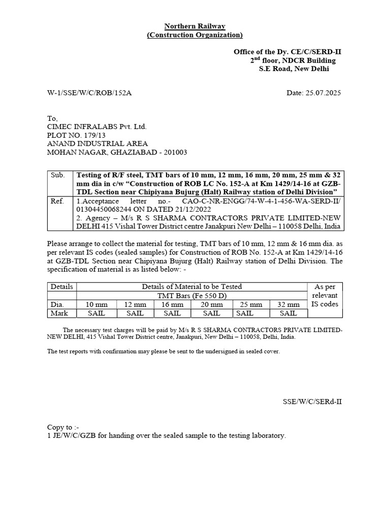 TMT Testing 3 | PDF