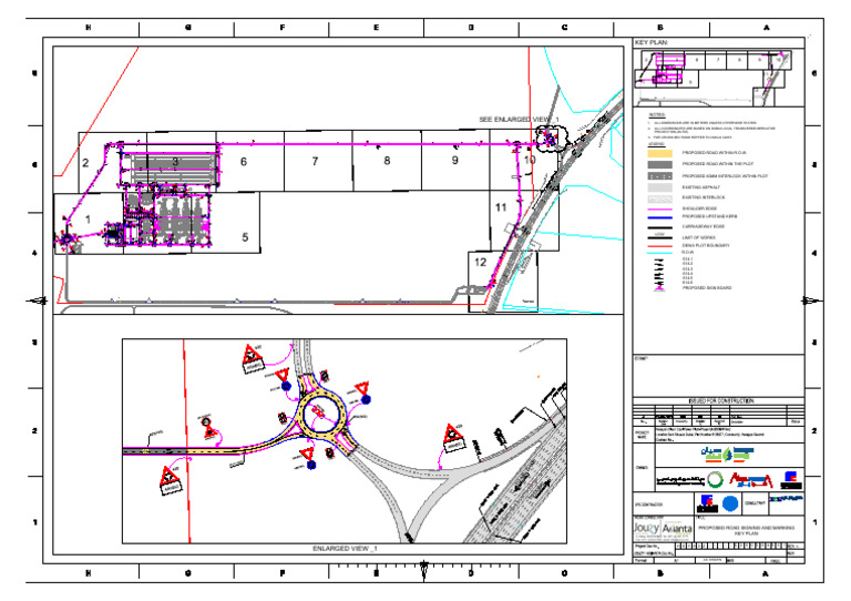 80 - Proposed Road Signing and Marking Layout Key Plan | PDF