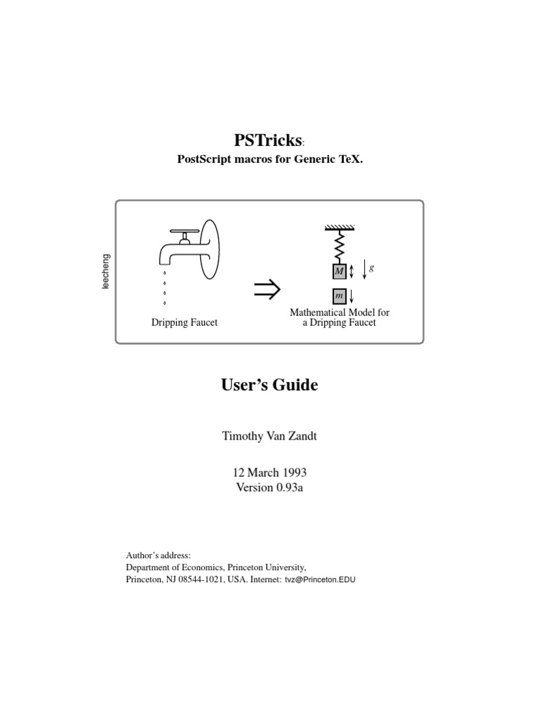 Pstricks Postscript Macros For Generic TeX | PDF | Parameter (Computer ...