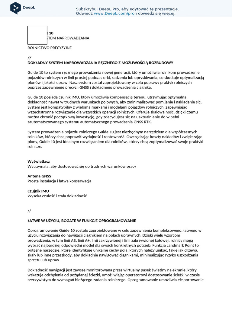 Guide 10 DS en Text PL | PDF
