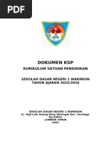 Draft KSP 2025-2026 | PDF