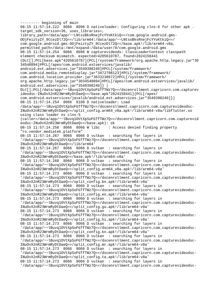 Logcat RMX20851755239234206 | PDF | Computer Libraries | Alphabet Inc.