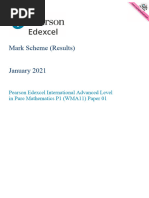 Mark Scheme (Results) January 2025: Pearson Edexcel International Advanced Level in Pure ...