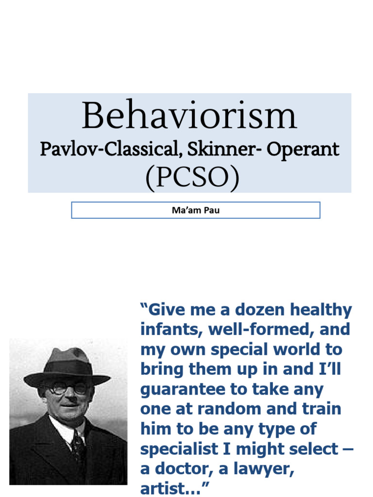 Conditioning Theories | PDF | Classical Conditioning | Reinforcement