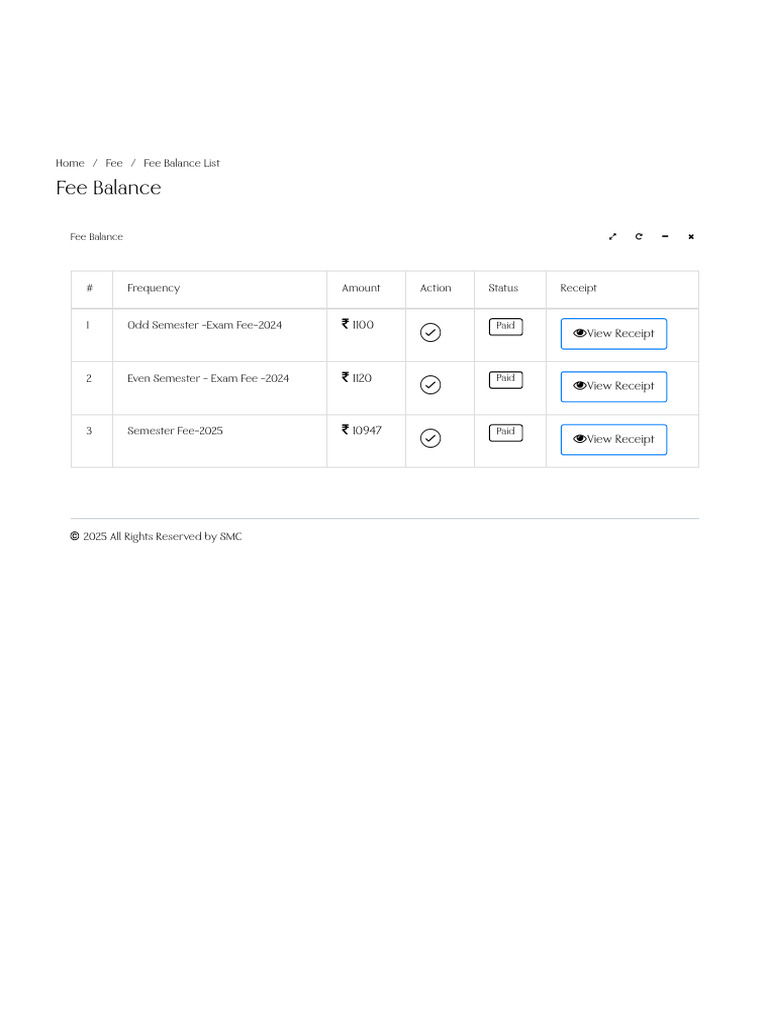 2nd Year College Fees | PDF